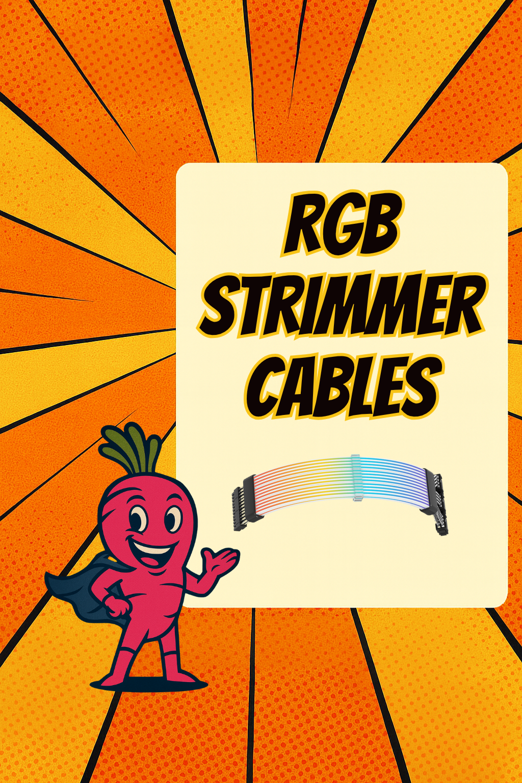 Strimmer RGB Cable Pack Upgrade – Pink Parsnip Computers