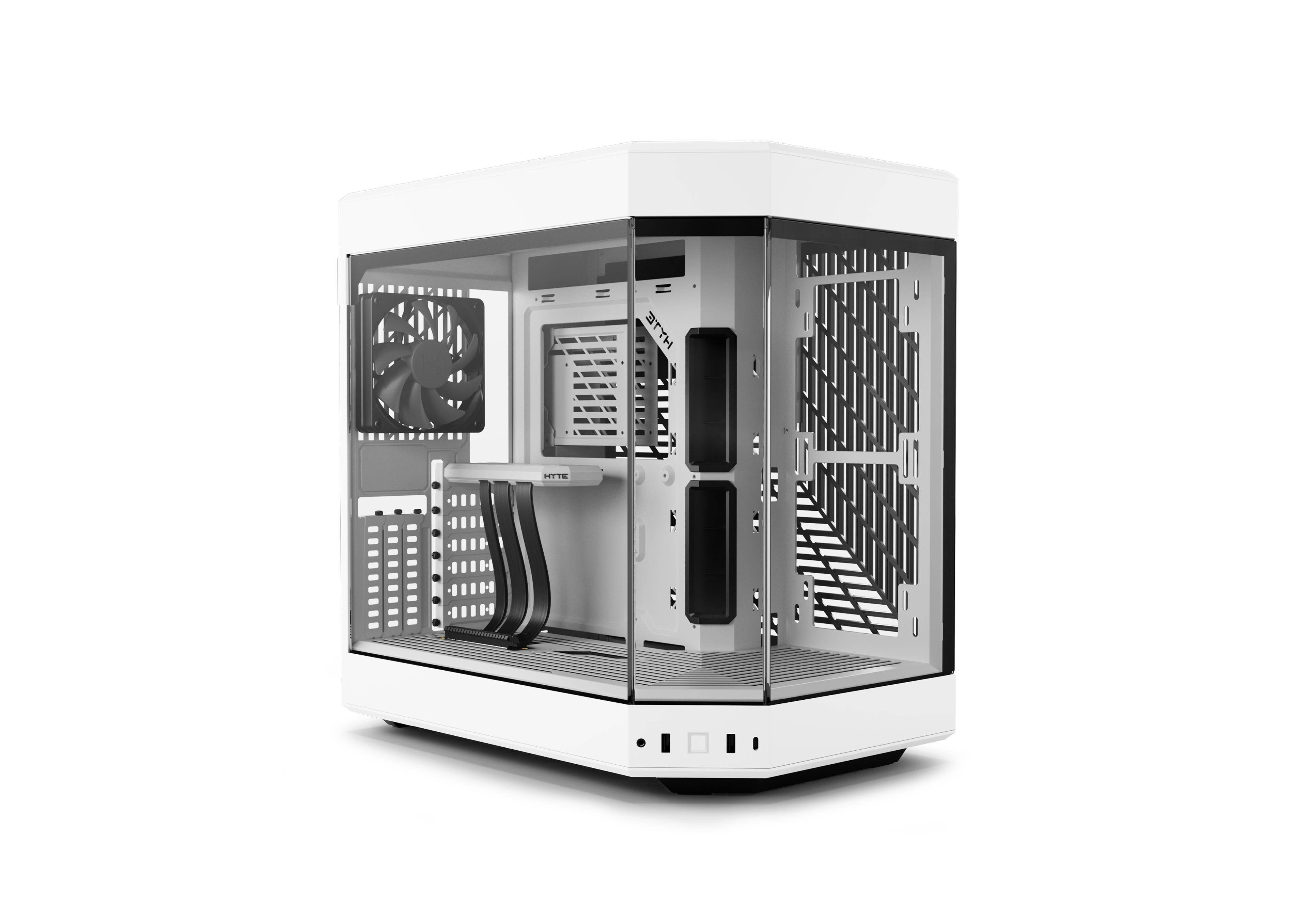 HYTE Y60 MID TOWER CASE WHITE – Pink Parsnip Computers