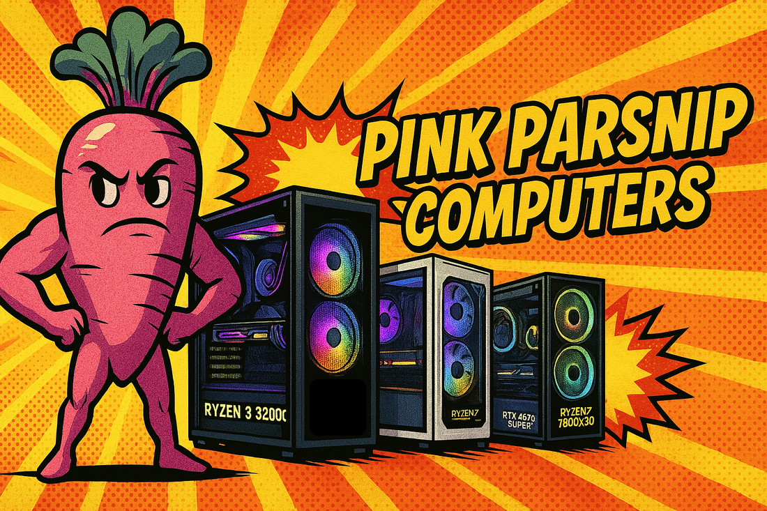 Pink Parsnip Computers | Custom Gaming PCs & Hardware in the UK