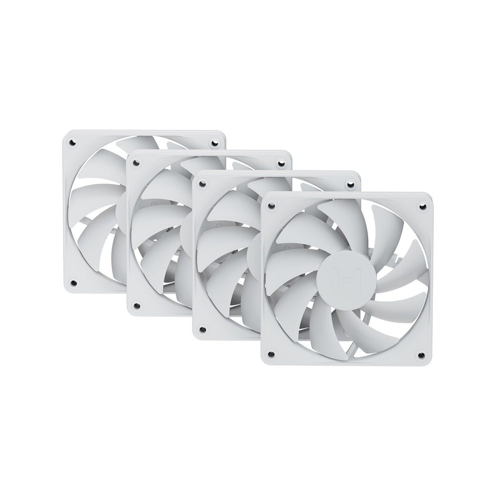 HYTE FA12 120MM CASE FANS SNOW WHITE 4PK – Pink Parsnip Computers