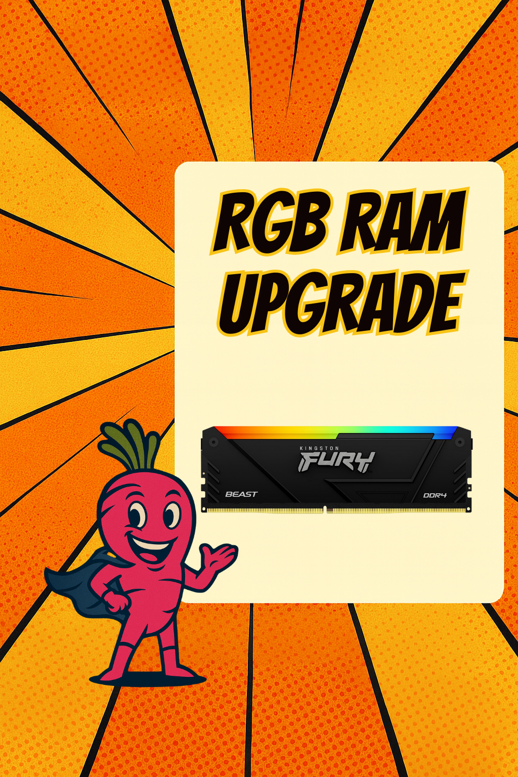 RGB RAM Upgrade – Pink Parsnip Computers