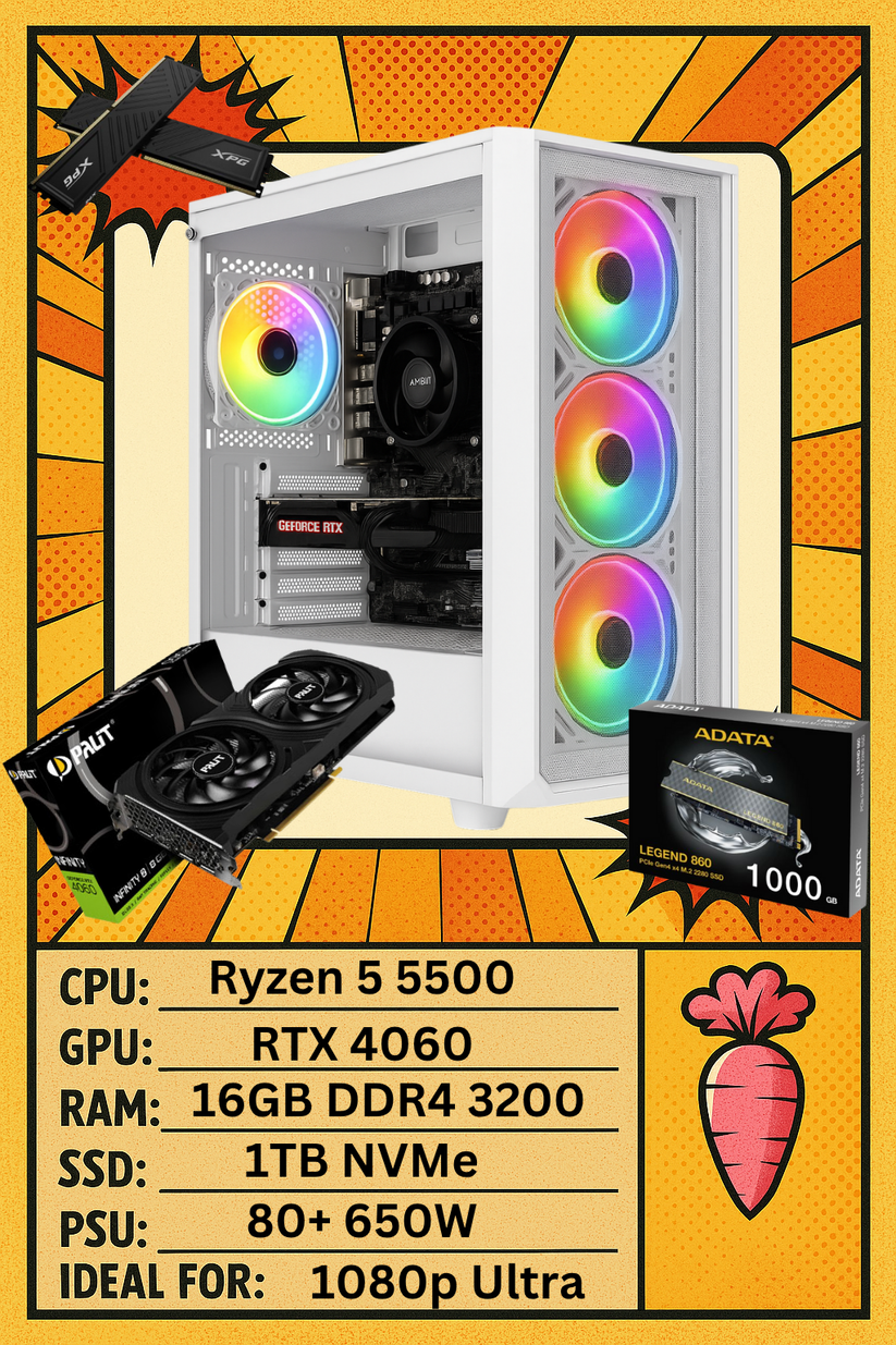 Pink Parsnip Computers | Custom Gaming PCs & Hardware in the UK