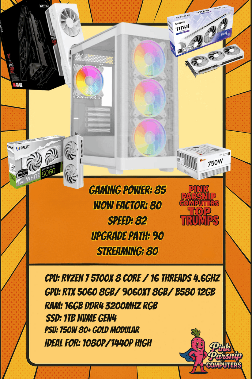 Pink Parsnip Computers | Custom Gaming PCs & Hardware in the UK