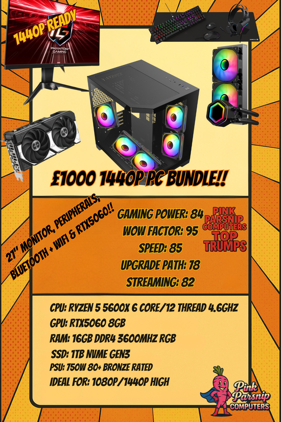 Pink Parsnip Computers | Custom Gaming PCs & Hardware in the UK