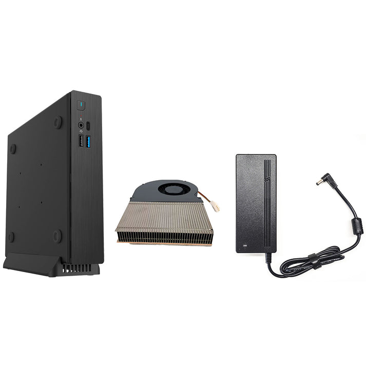 CiT S1i 1 Litre USB 3.X Type C Ultra-Thin Mini-ITX Computer Case With ...